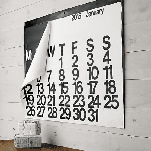 Wall Calendar Inspiration - Amber Oliver
