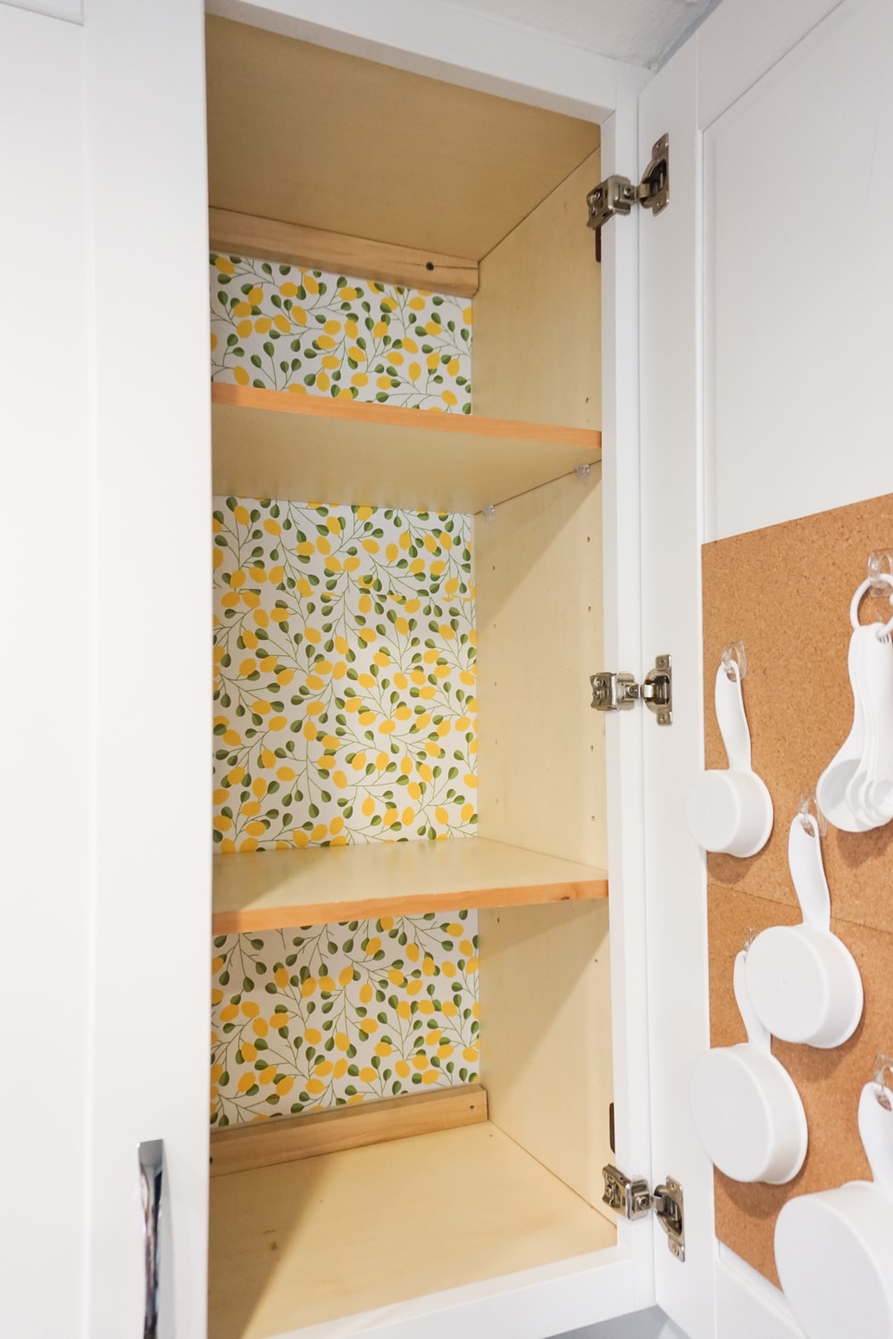 Organizing Baking Supplies - A Super Cute Baking Cabinet!