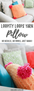 Loopity Loops Pillow - Amber Oliver