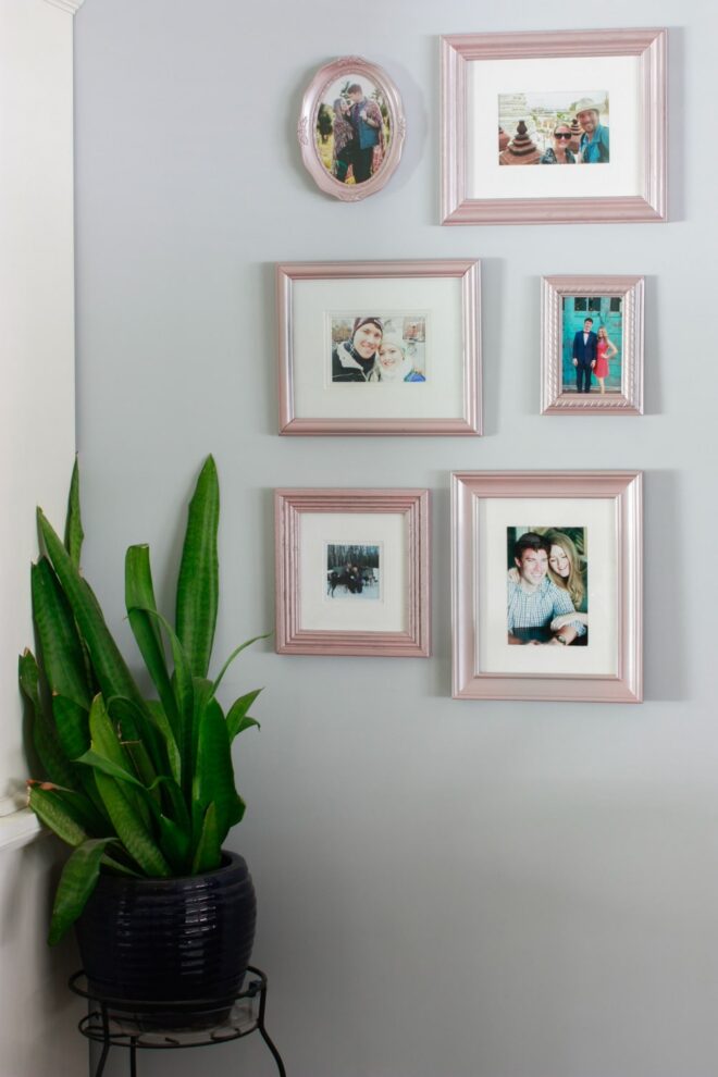 Spray Painting Picture Frames: Thrift Shop Challenge!