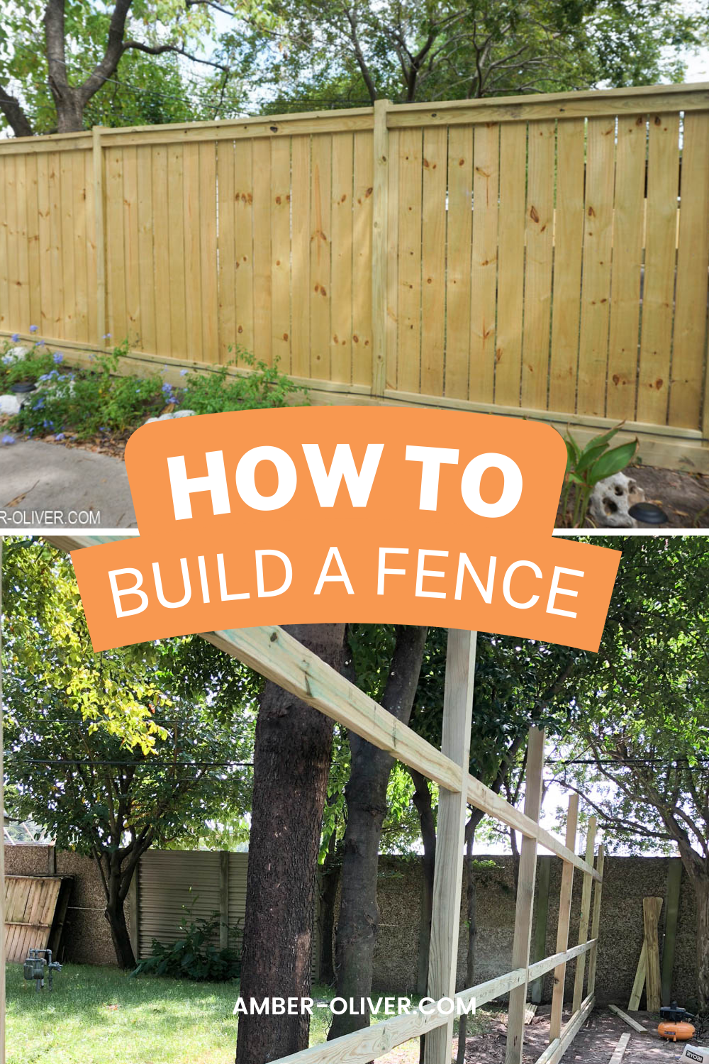 DIY Fence - How to Build a Fence