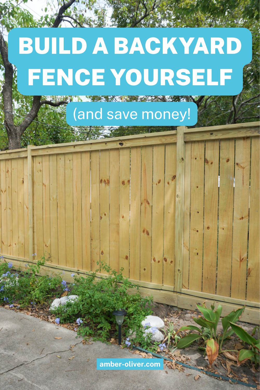DIY Fence - How to Build a Fence