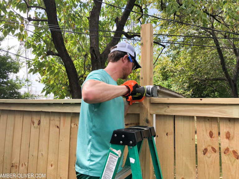 DIY Fence - How to Build a Fence