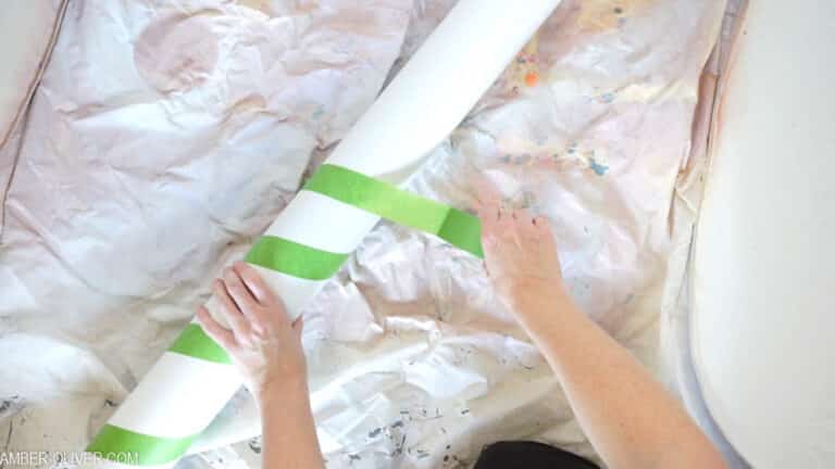 How to Make DIY Lighted PVC Candy Canes - Amber Oliver