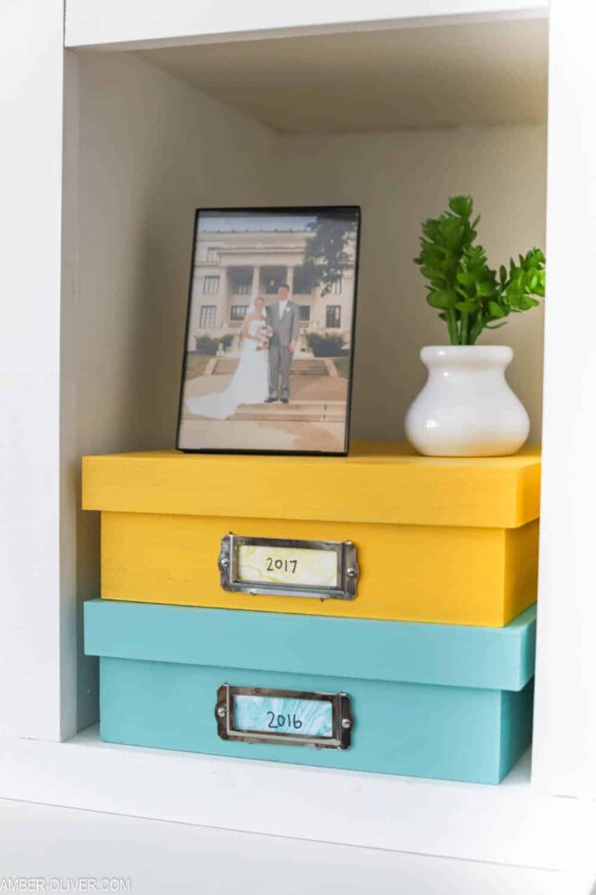 DIY Memory Boxes - Amber Oliver