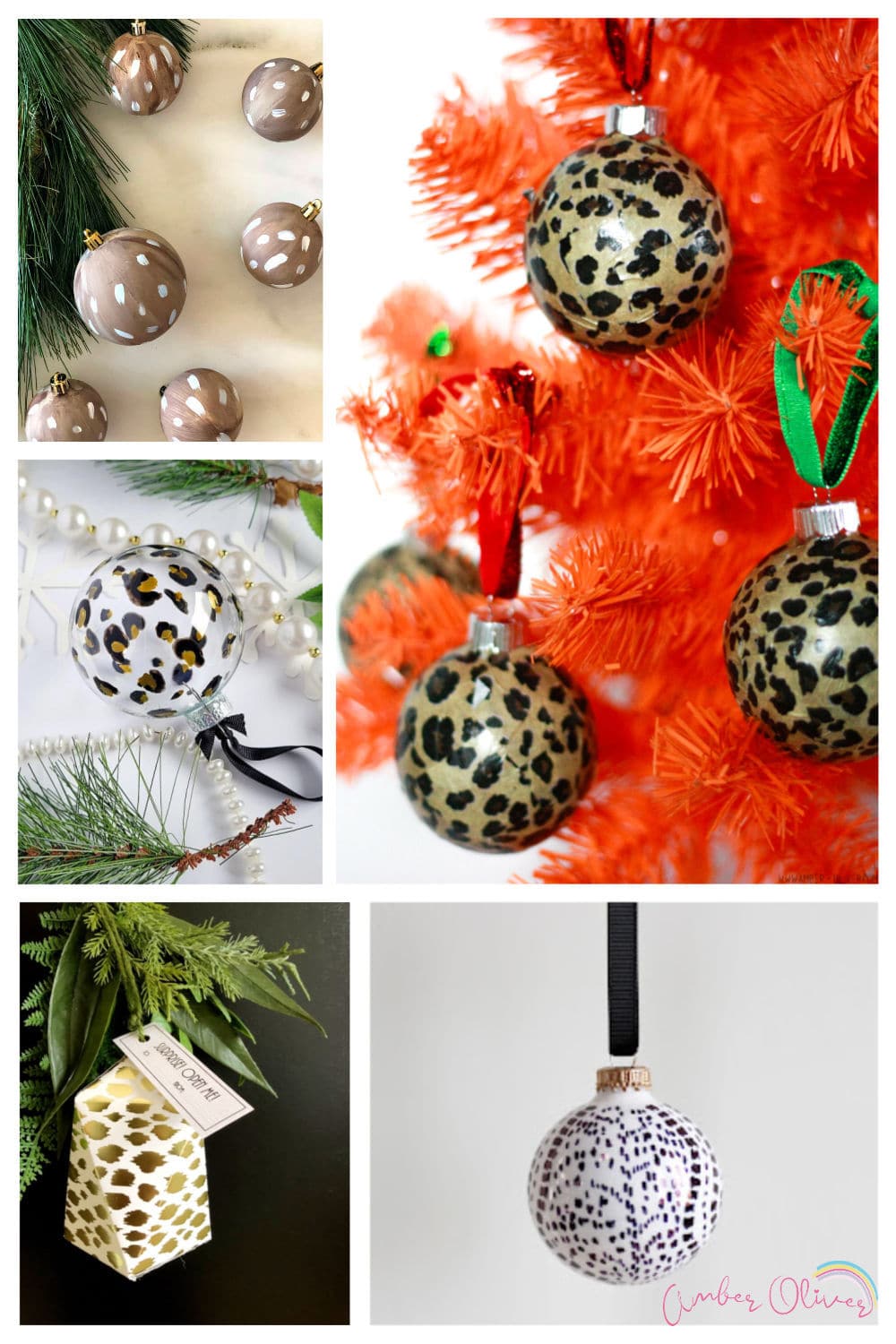 15 DIY Animal Print Ornaments - Amber Oliver
