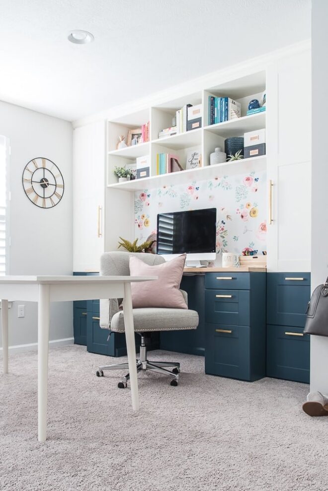47 Gorgeous Custom Built-in Desk Ideas