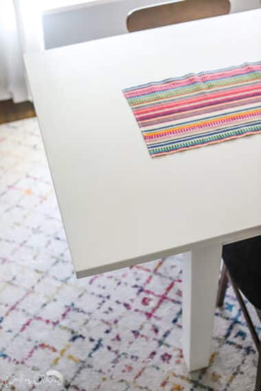 How to Paint a Table Without Sanding - Amber Oliver