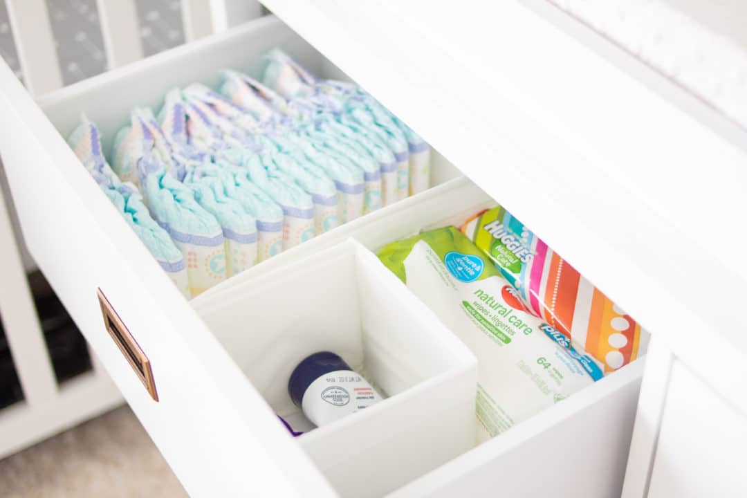 17 Brilliant Nursery Drawer Organization Ideas