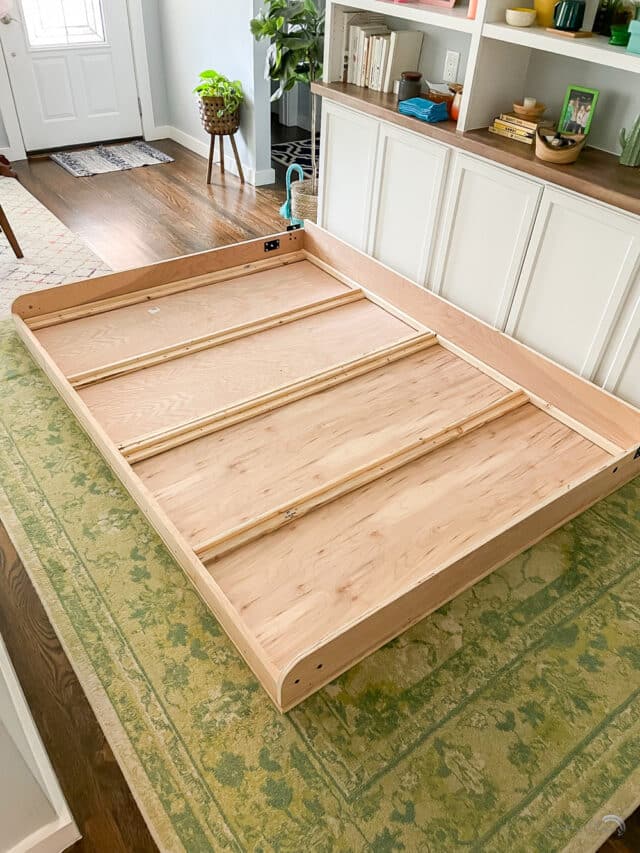 How To Build a Horizontal Queen Murphy Bed - Amber Oliver