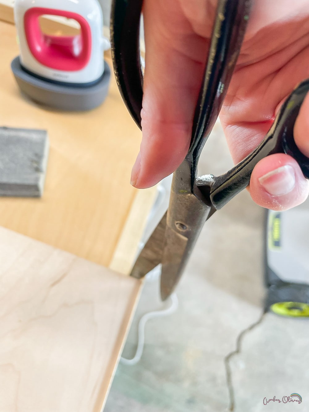 How to Apply Plywood Edge Banding - Amber Oliver