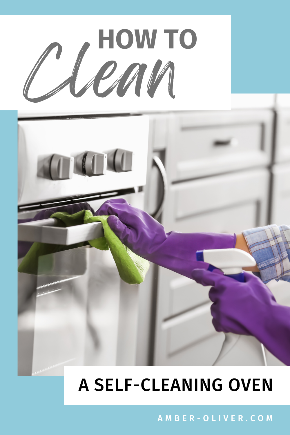 How To Clean A Self Cleaning Oven