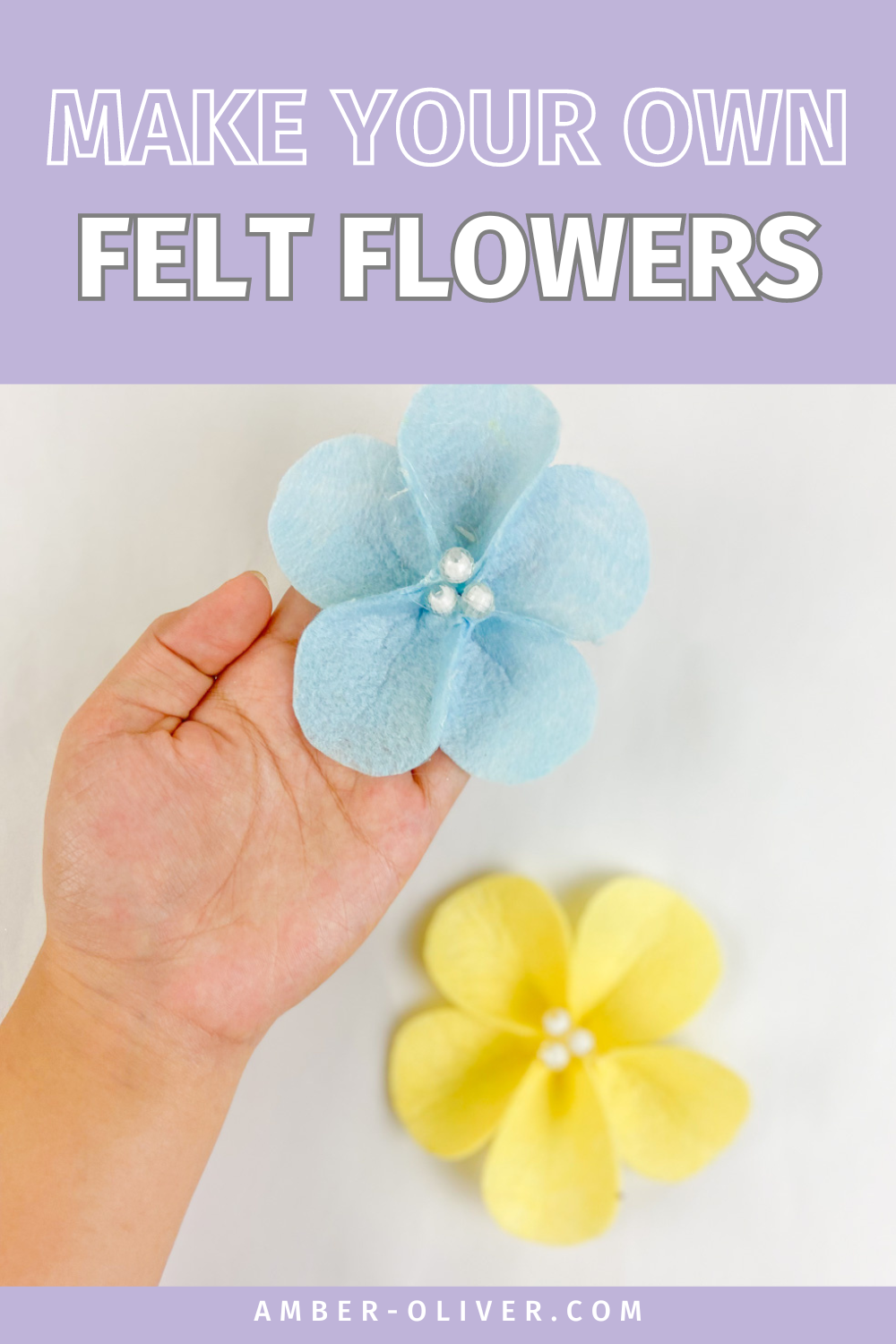 How To Make DIY Felt Flowers