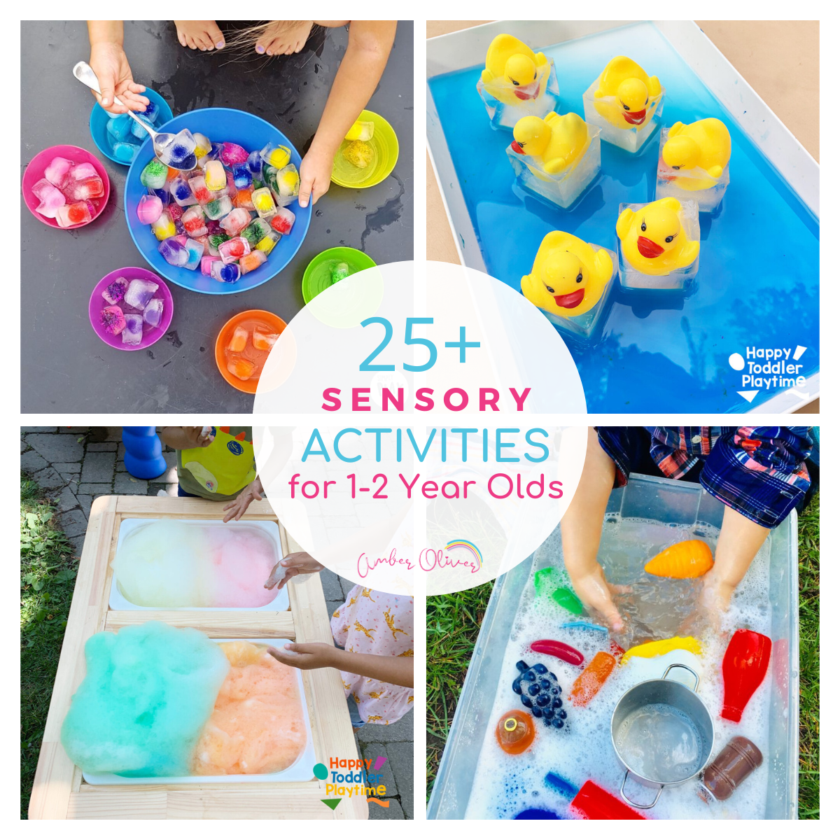 Sensory Activities for 1 - 2 Year Olds